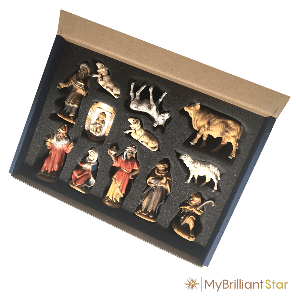 MAROLIN® - nativity set, 12 pcs. - MyBrilliantStar