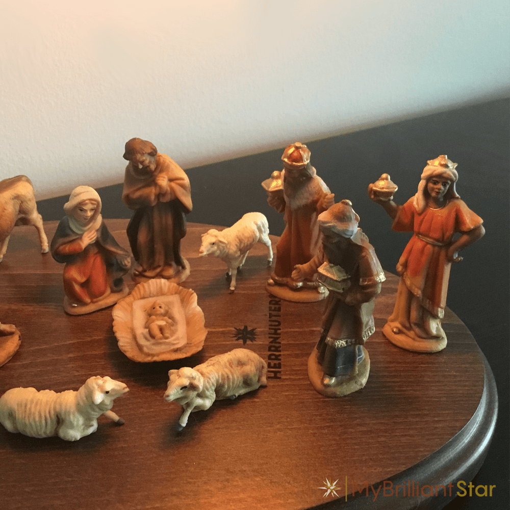 MAROLIN® - nativity set, 12 pcs. - MyBrilliantStar